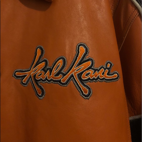 Karl Kani | Jackets & Coats | Karl Kani Designer Leather Jacket Vintage ...